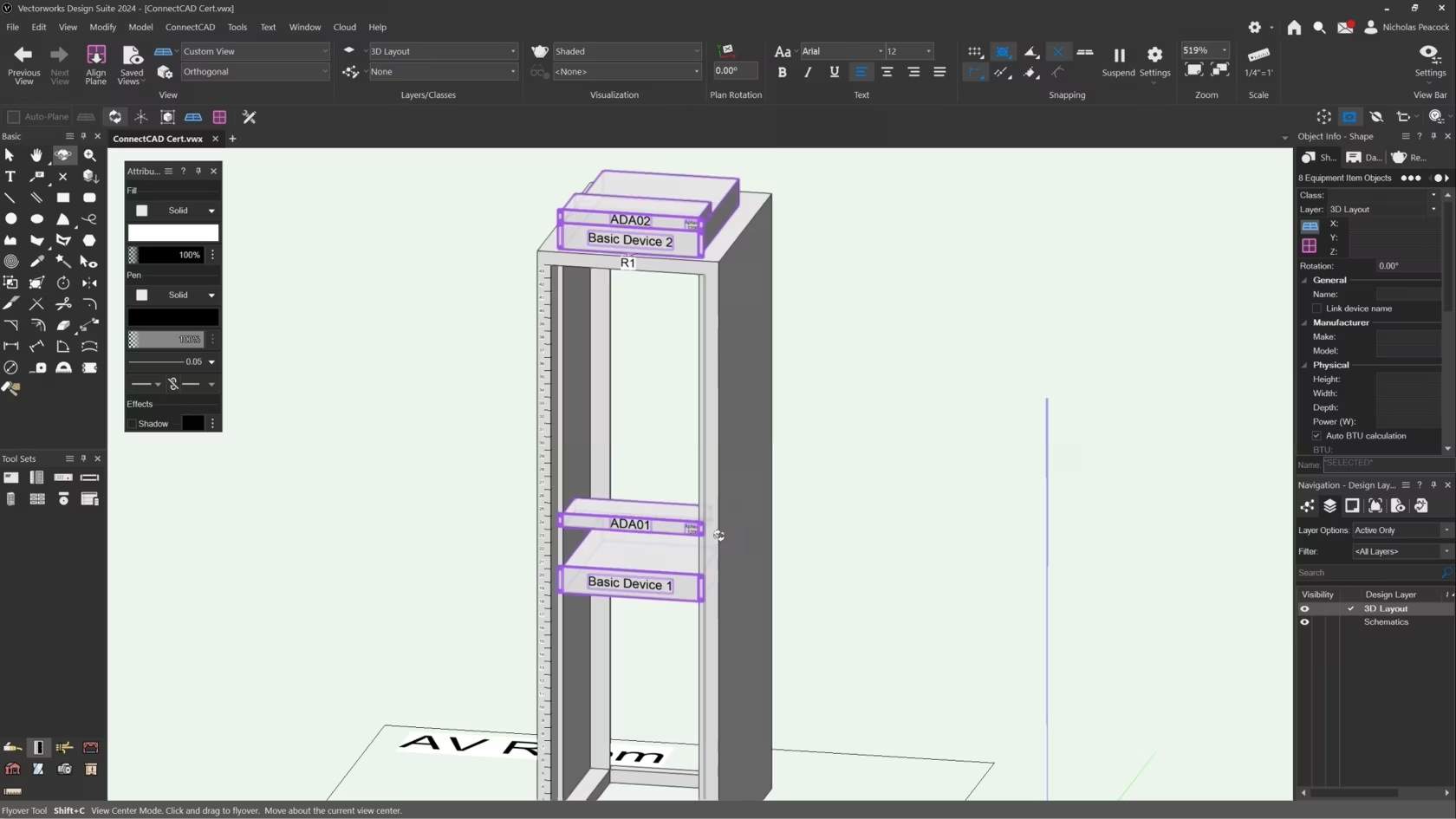 CREATE EQUIPMENT COMMAND 2024 | Vectorworks University